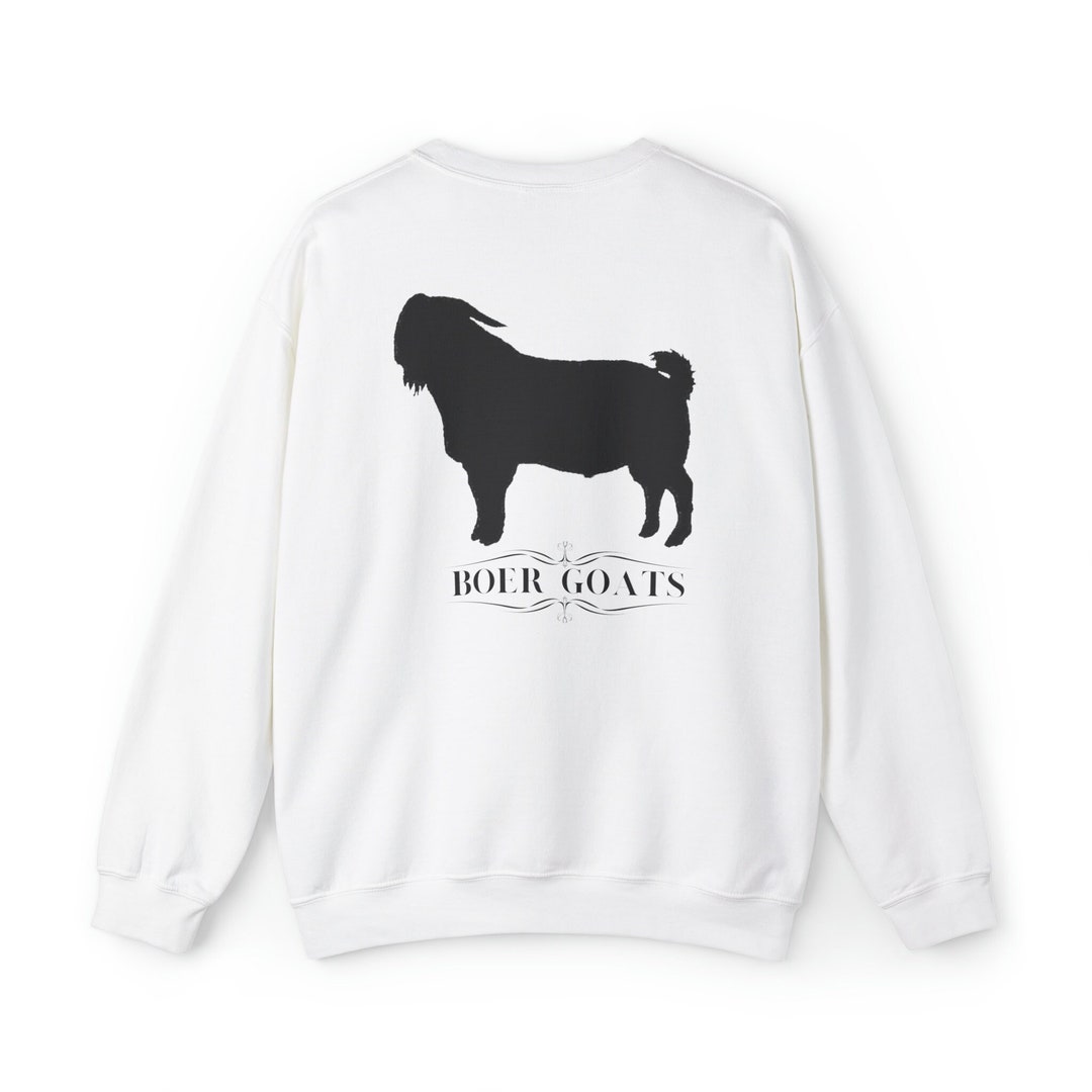 Boer Goat Sweatshirt, Boer Goat Rancher, Boer Goats, Boer Goat Shirt ...