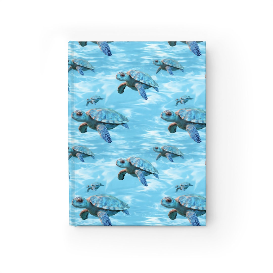 Baby Sea Turtle Blank Journal. Cute Baby Sea Turtles for Your Favorite ...