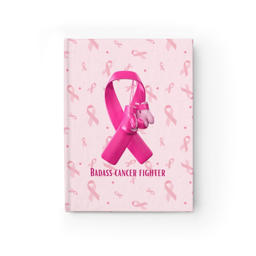 Badass Breast Cancer Fighter Blank Journal, Cancer Fighter, Cancer ...