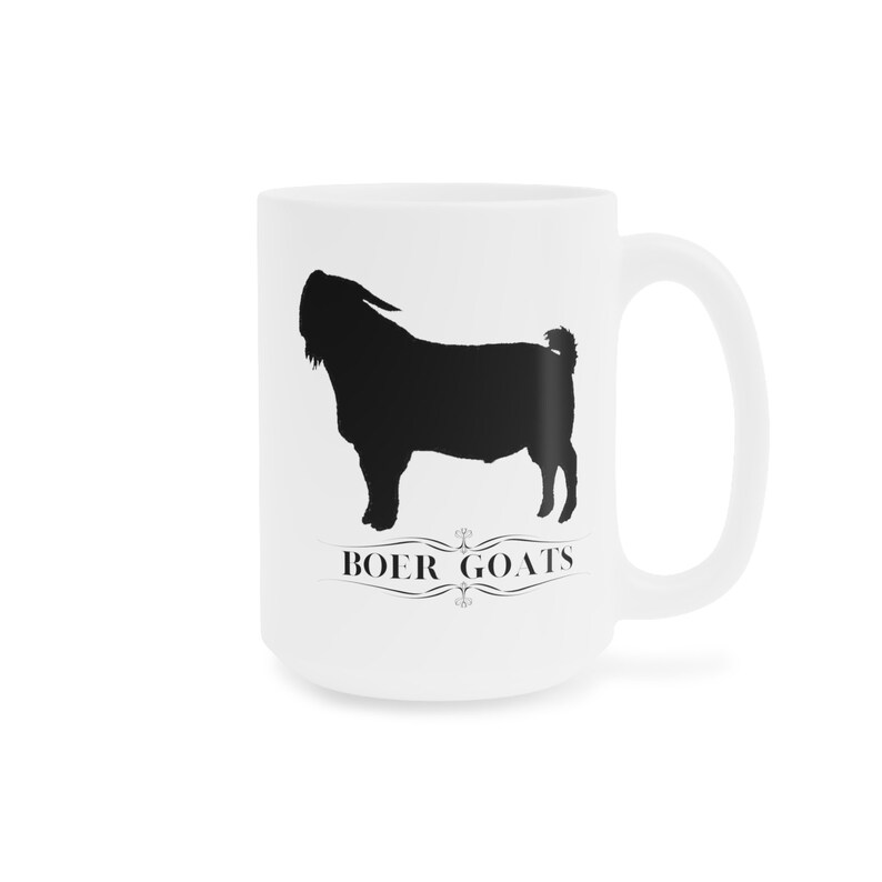 Boer Goat Mugs 15/20 Oz. Boer Goat Rancher, Boer Goats, Boer Goat Cup ...