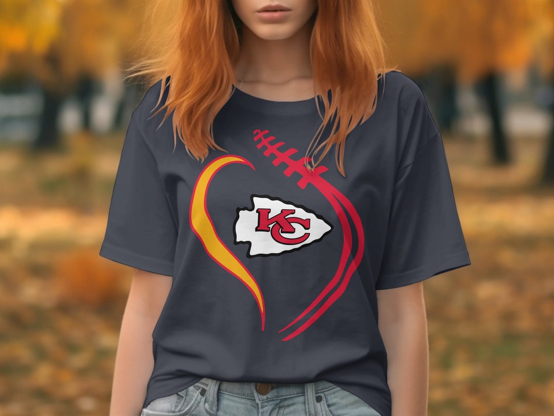 Kansas City Chiefs T Shirt Women Kansas City Football Team - Etsy