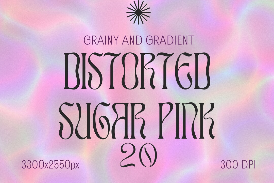 Set of 20 Soft Pink Gradient and Grainy With Distorted Effect| Gradient ...