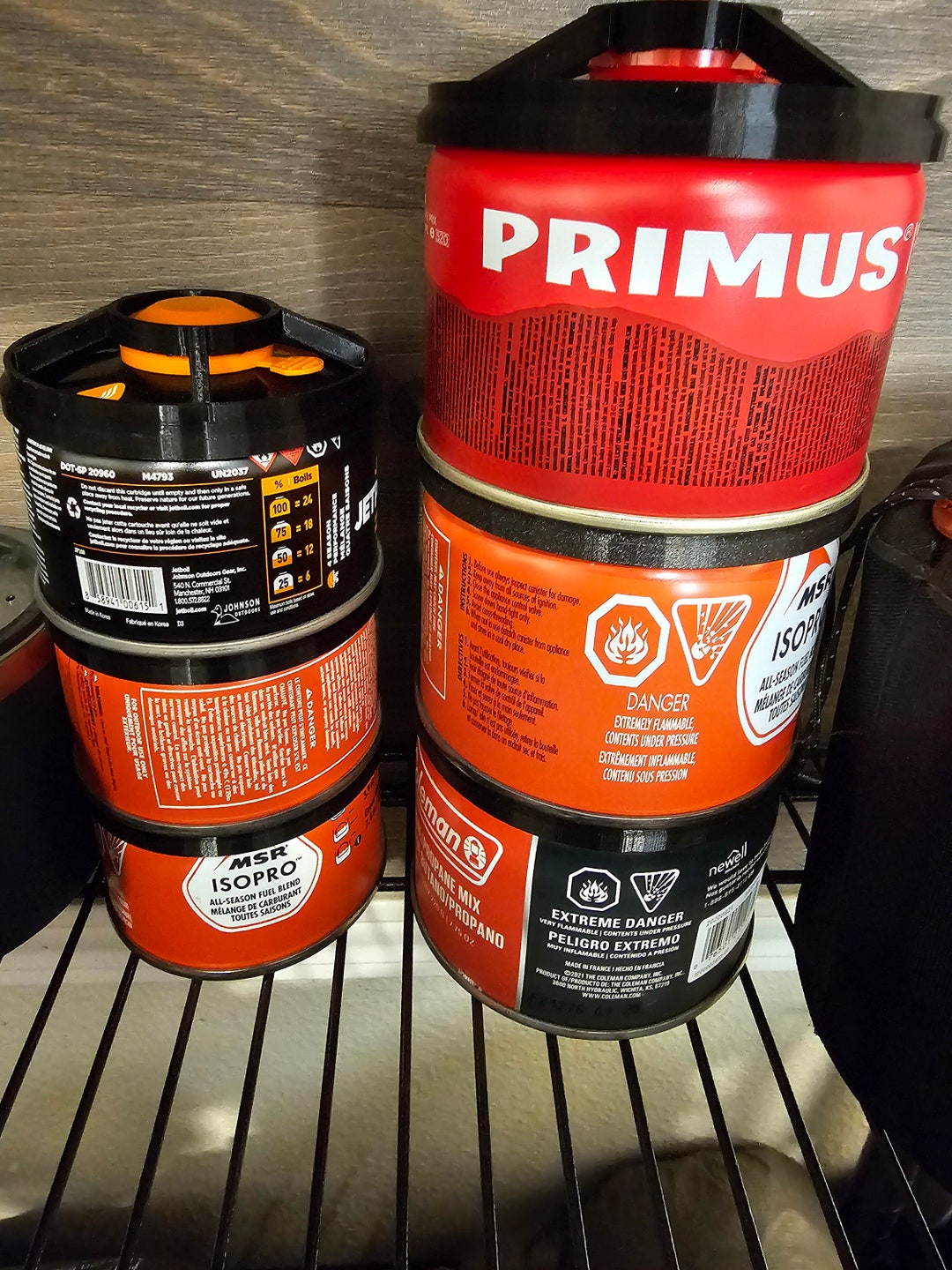 Isobutane Canister Stackers (3-pack) - Etsy