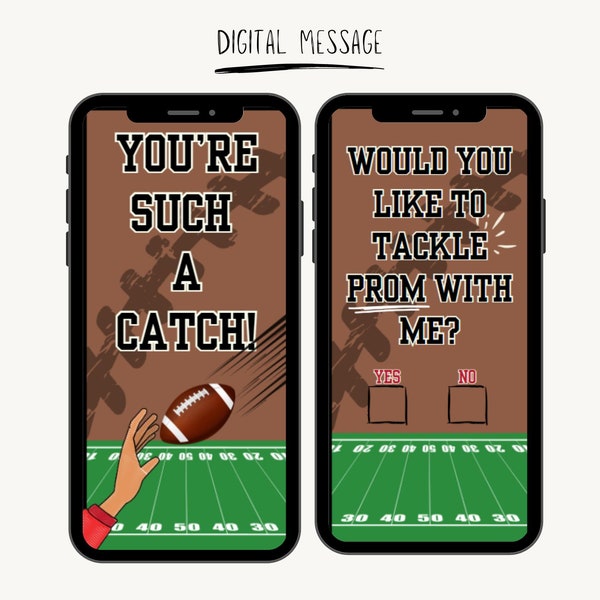 Prom Proposal Football - Etsy