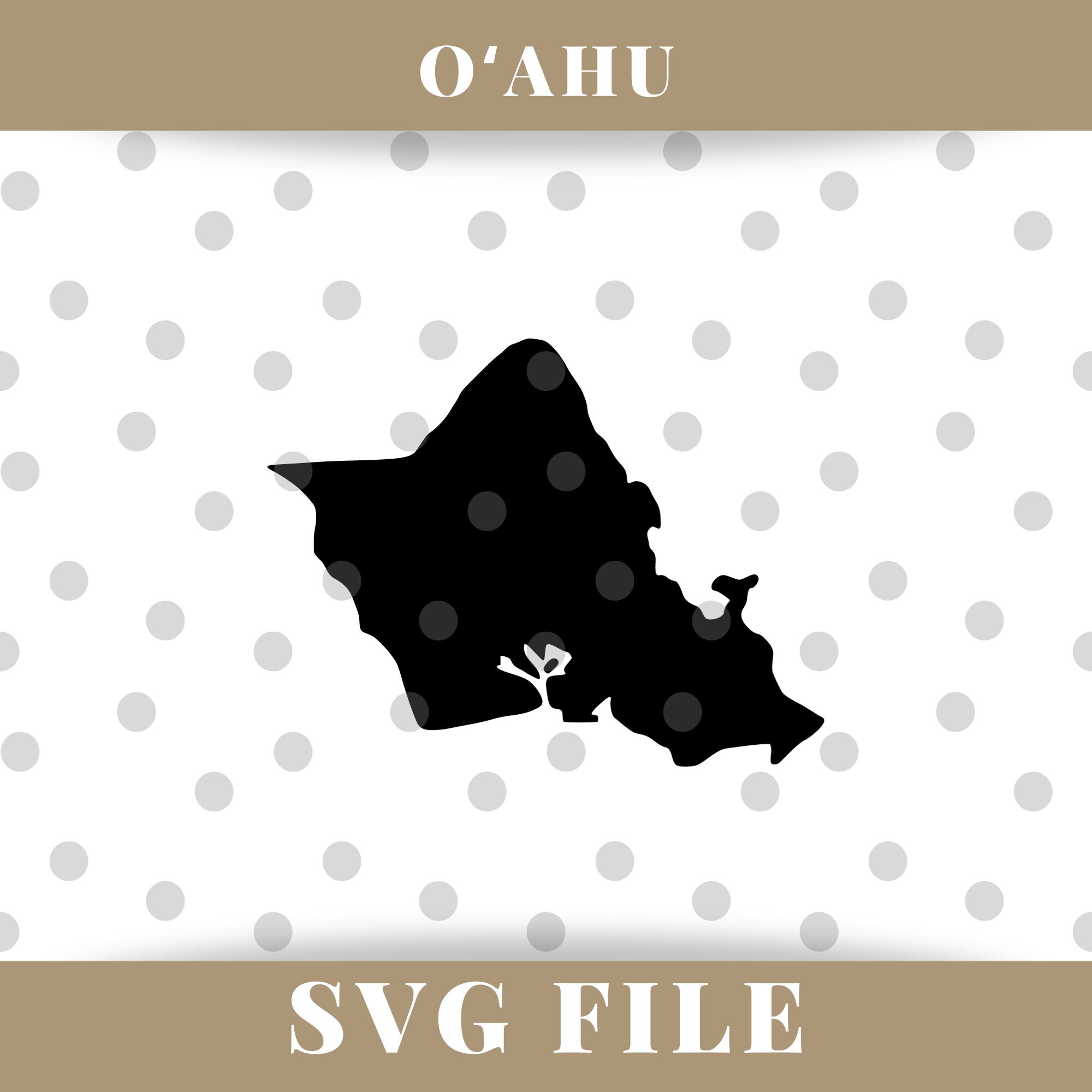 Hawaiian Island SVG Bundle - Etsy