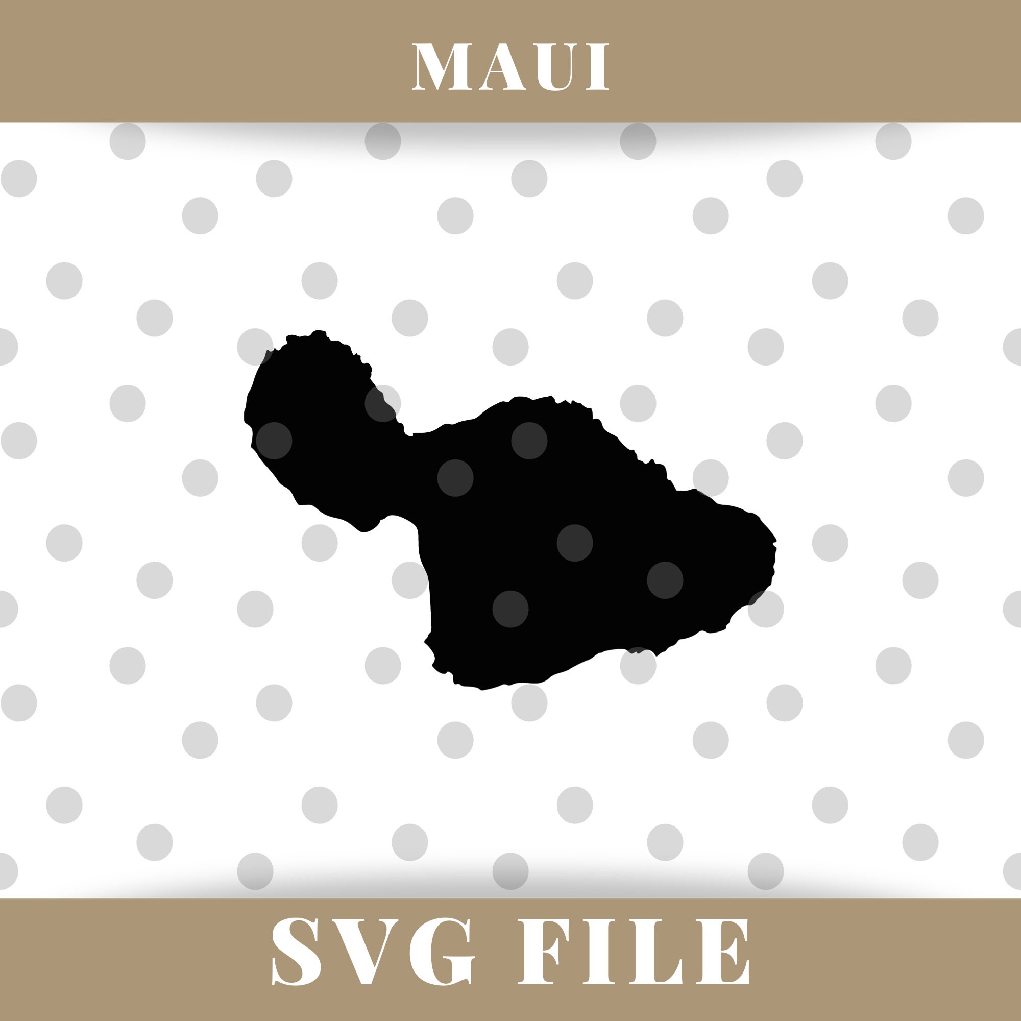 Hawaiian Island SVG Bundle - Etsy