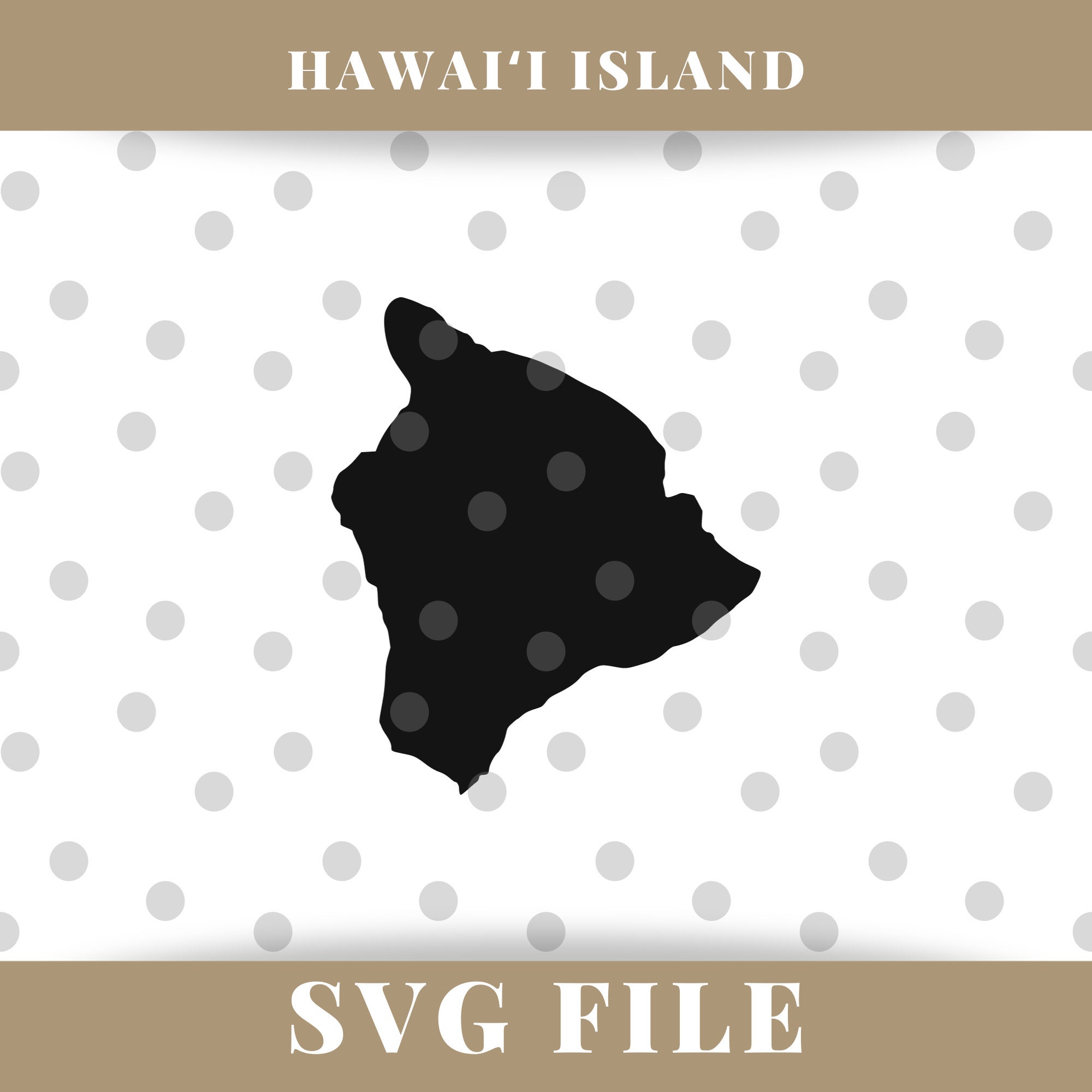 Hawaiian Island SVG Bundle - Etsy