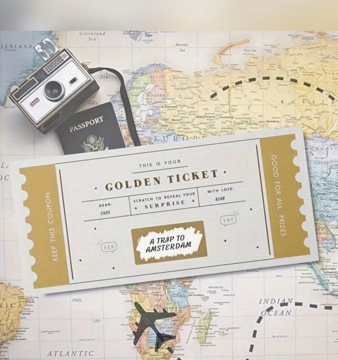 Customizable Surprise Scratch Cards, Personalised Reveal Card, Secret ...