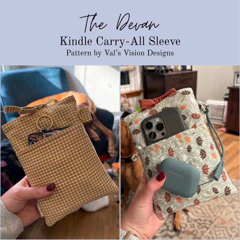 Kindle Sleeve Organizer - Etsy