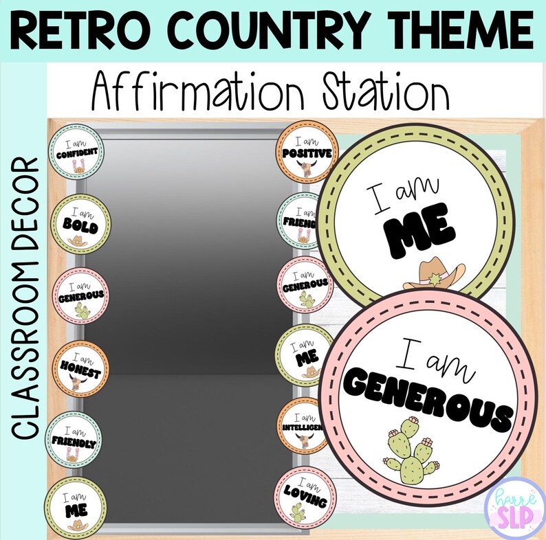 Digital Download Affirmation Station, Instant PDF Download, Classroom ...