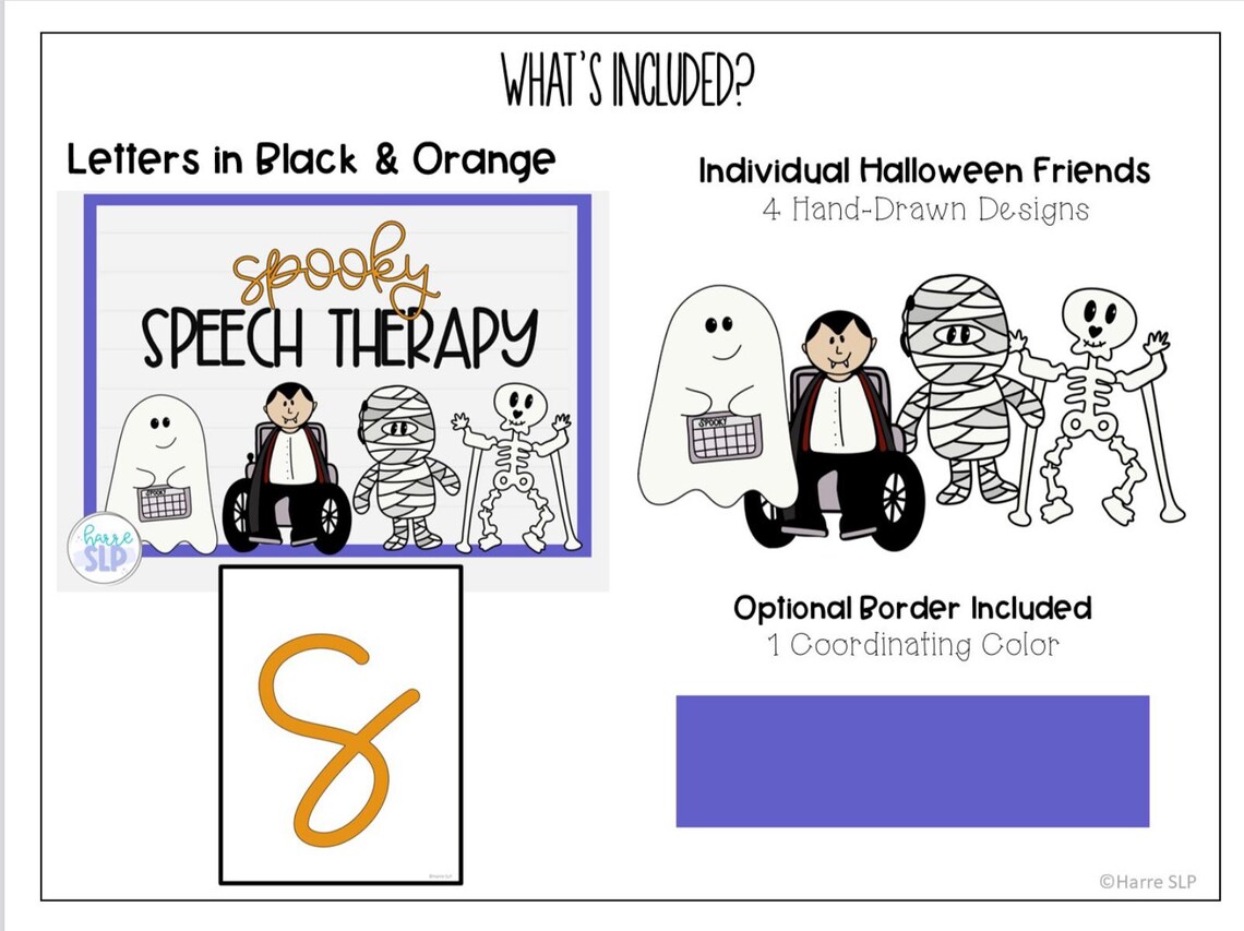 Digital Bulletin Board, Instant PDF Download, Classroom Decor, Spooky ...