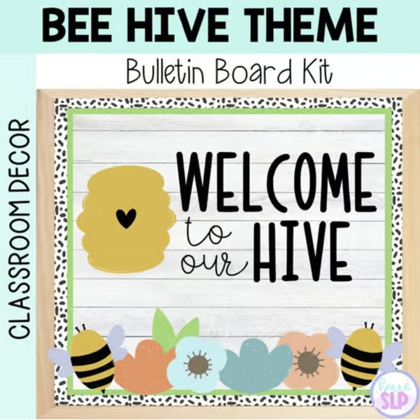 Bee Bulletin Board - Etsy