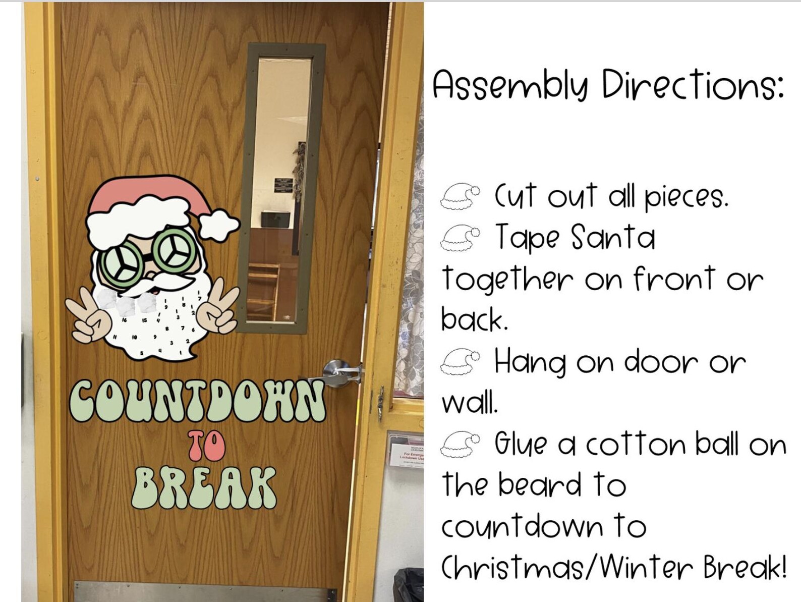 Digital Bulletin Board, Instant PDF Download, Classroom Door Decor ...