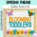 Digital Bulletin Board, Instant PDF Download, Classroom Decor, Blooming ...