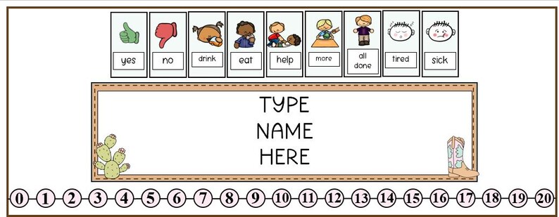 Editable Student Name Tags, Printable Student Name Tags, Back to School ...