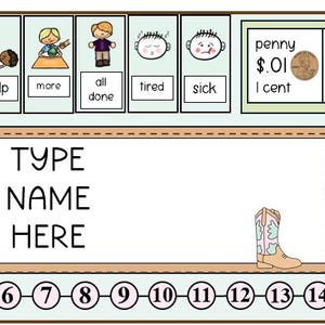 Editable Student Name Tags, Printable Student Name Tags, Back to School ...