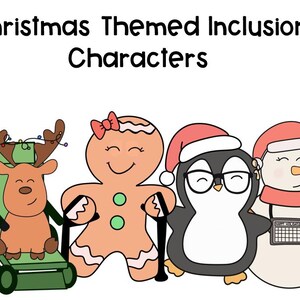 Christmas Inclusion Bulletin Board Kit: Classroom Decor (PDF Download ...