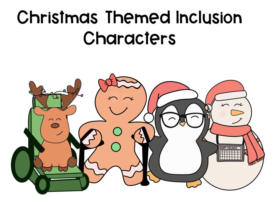 Christmas Inclusion Bulletin Board Kit: Classroom Decor (PDF Download ...