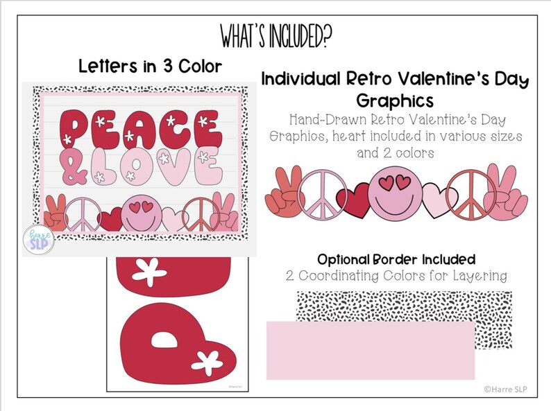 Digital Bulletin Board, Instant PDF Download, Classroom Decor, Peace ...