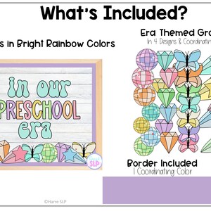In Our Era Preschool Bulletin Board Kit: Rainbow Decor (PDF Download ...