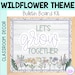 Spring Bulletin Board Printable Kit, Let’s Grow Together Flower ...