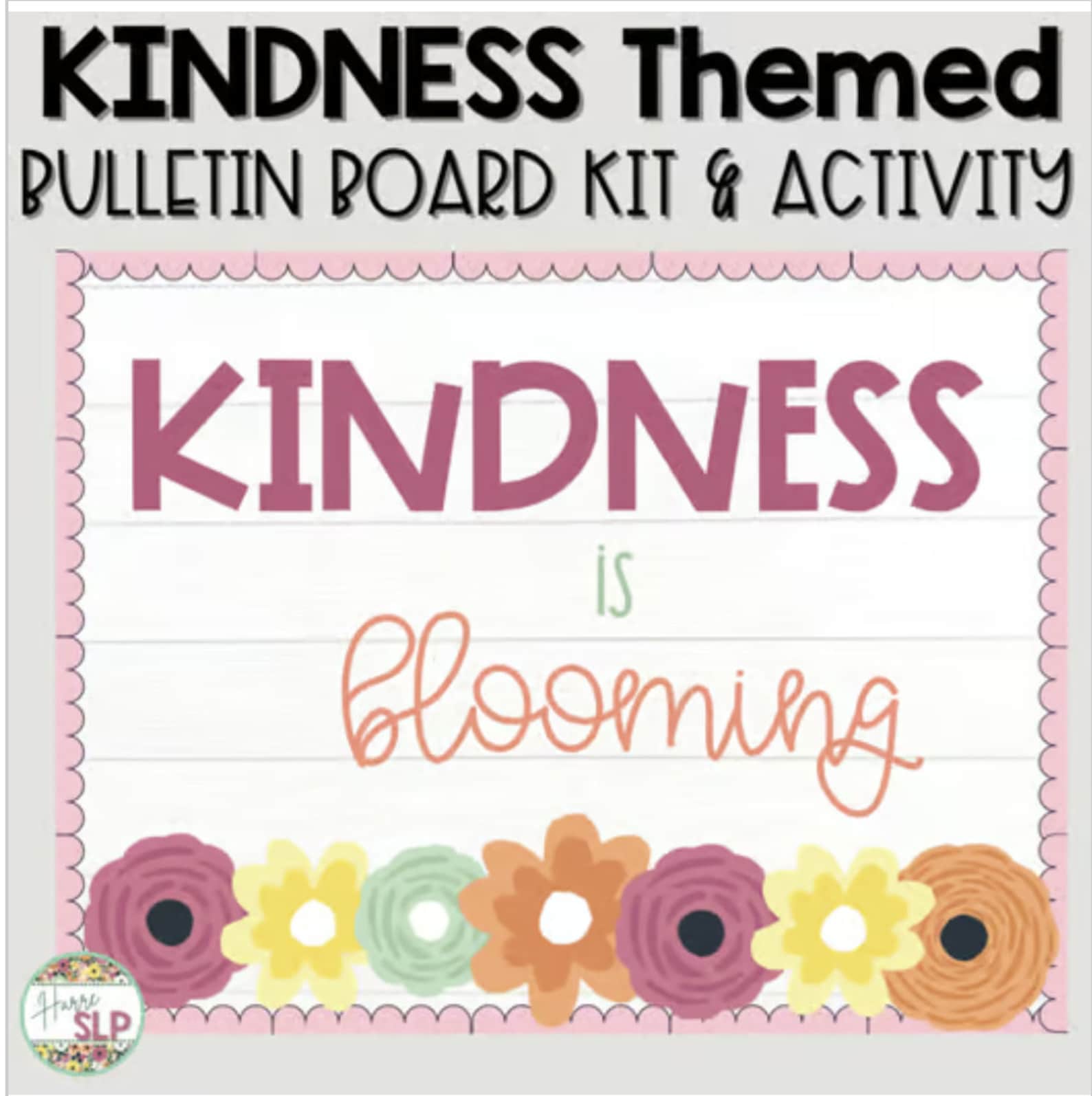 Digital Bulletin Board, Instant PDF Download, Classroom Decor, Kindness ...