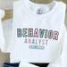 Custom Behavior Analyst Era Sweater, Personalized Year Sweatshirt, BCBA ...