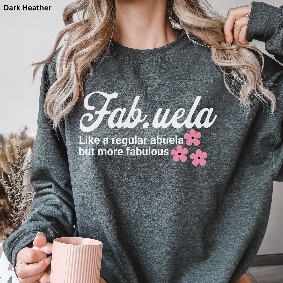 Fabuela Fabulous Abuela, Fabuela Definition, Abuela Gift, Abuelita Gift ...