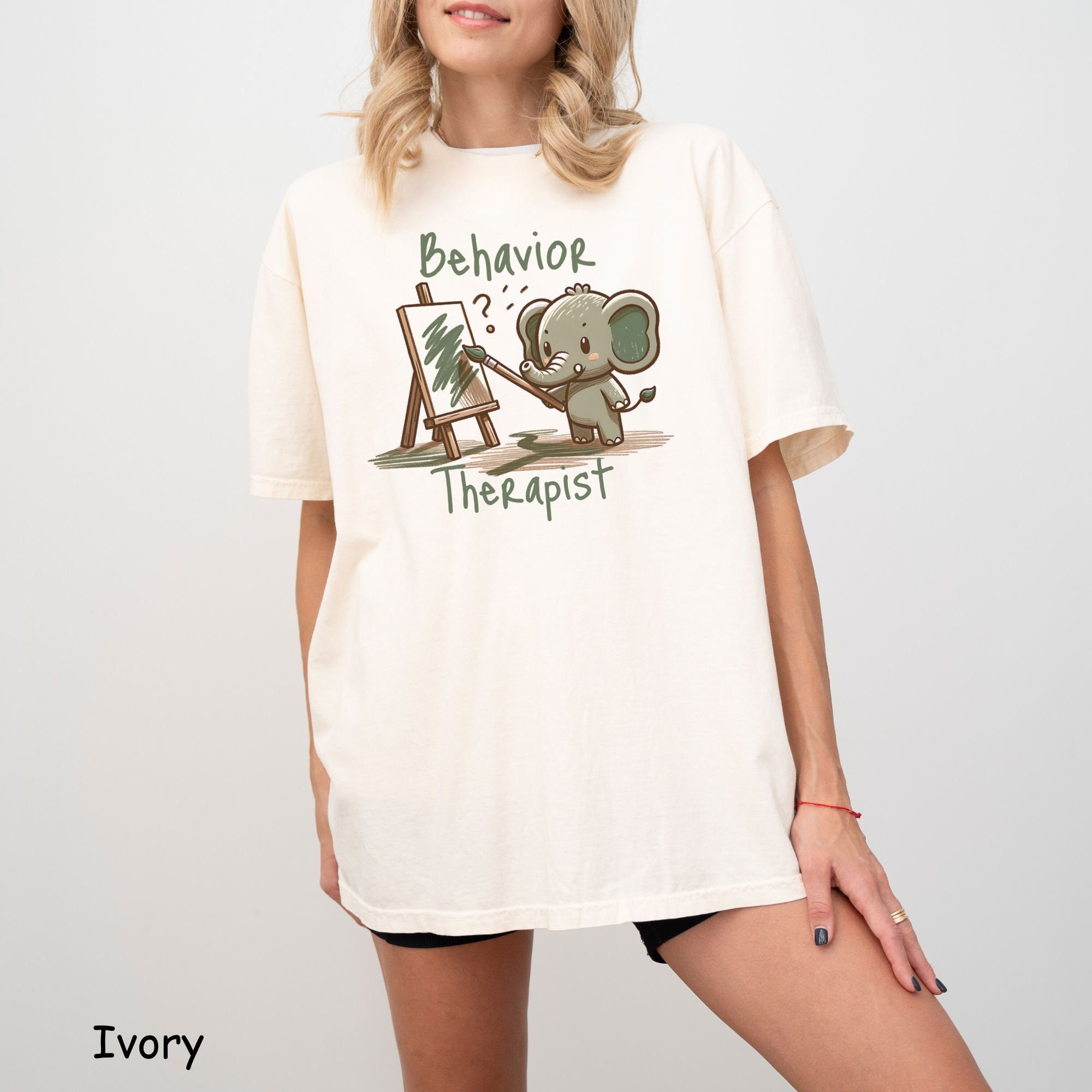 Comfort Colors® ABA Therapy Shirt, Behavior Therapist Tshirt, Cute RBT ...