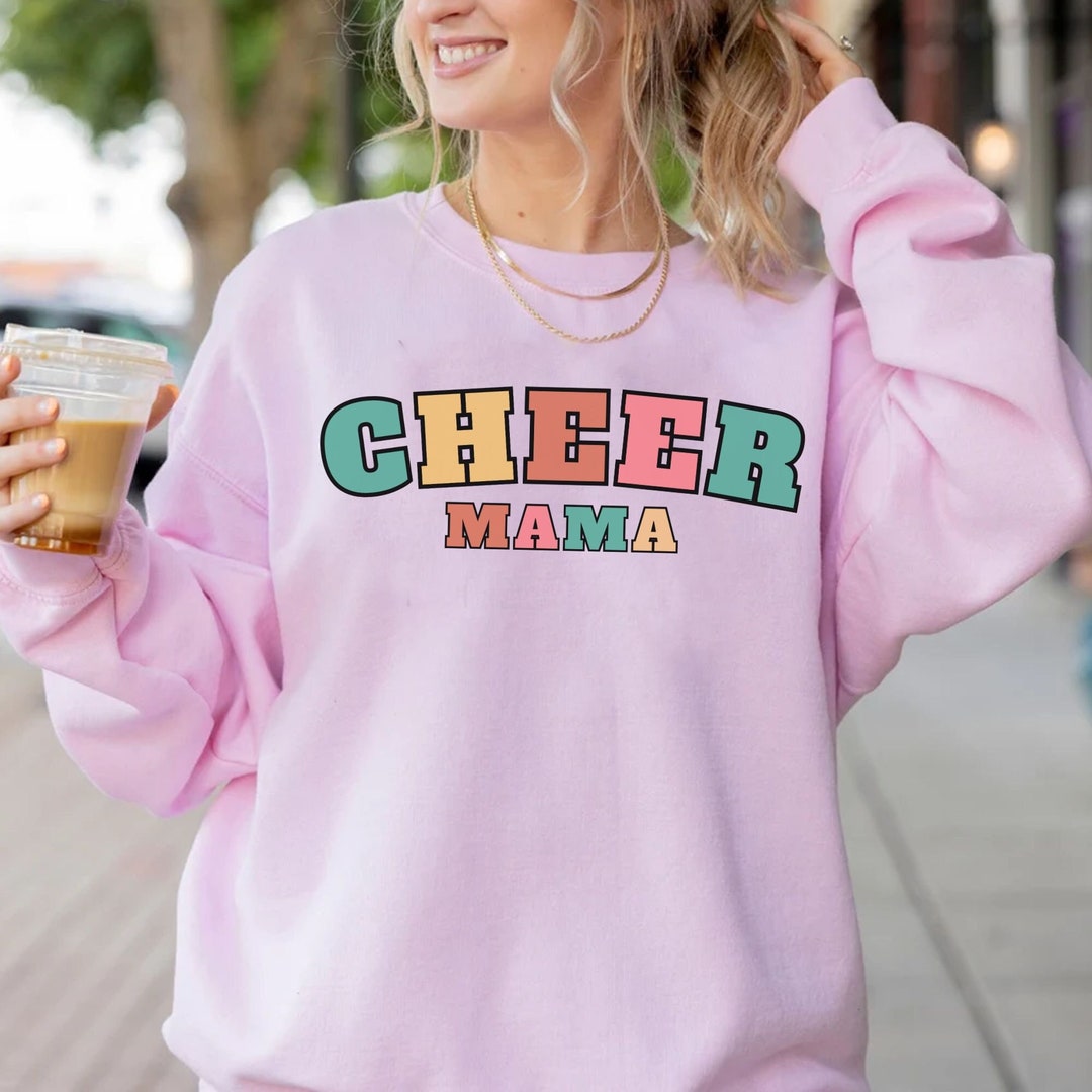Cheer Mom Sweatshirt, Football Cheer Mom Sweater, Mother's Day Gift ...