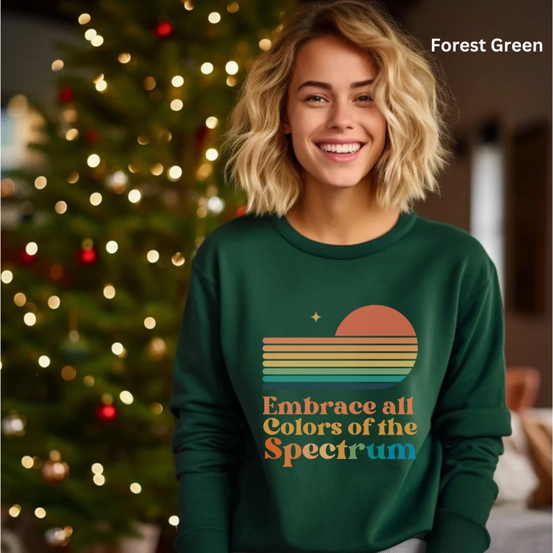 Neurodiversity Sweatshirt, Autism Awareness Sweater, Accept Advocate ...