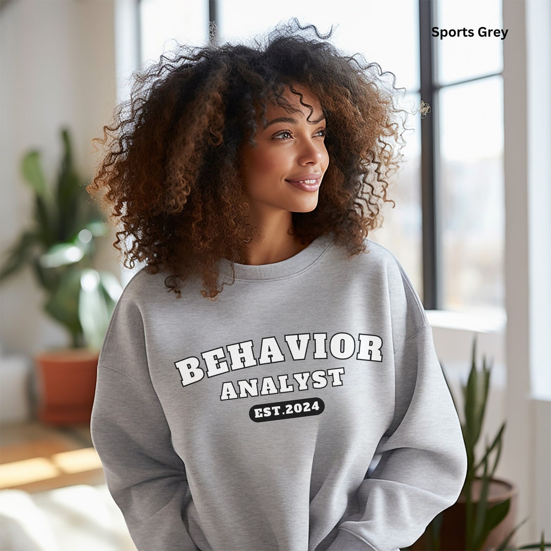 Custom Behavior Analyst Era Sweater, Personalized BCBA Sweatshirt ...