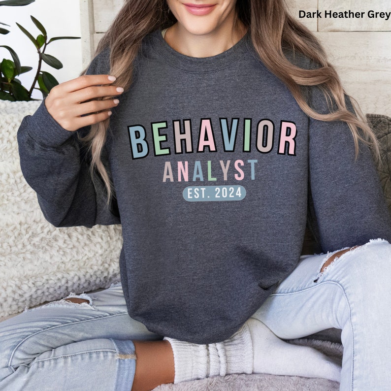Custom Behavior Analyst Era Sweater, Personalized Year Sweatshirt, BCBA ...