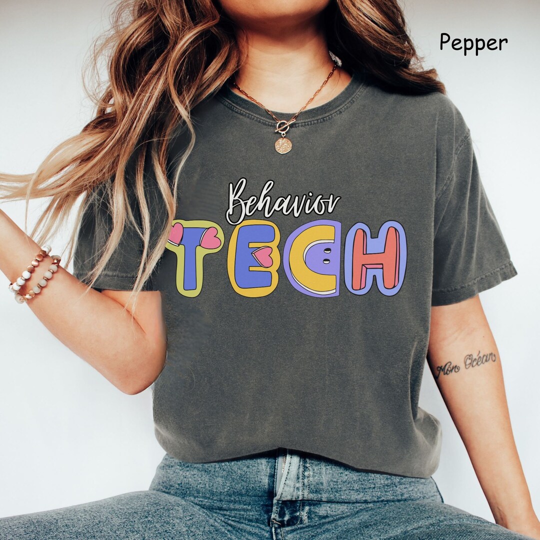 RBT Comfort Colors Shirt, Cute RBT Shirts, ABA Therapy Clothes ...