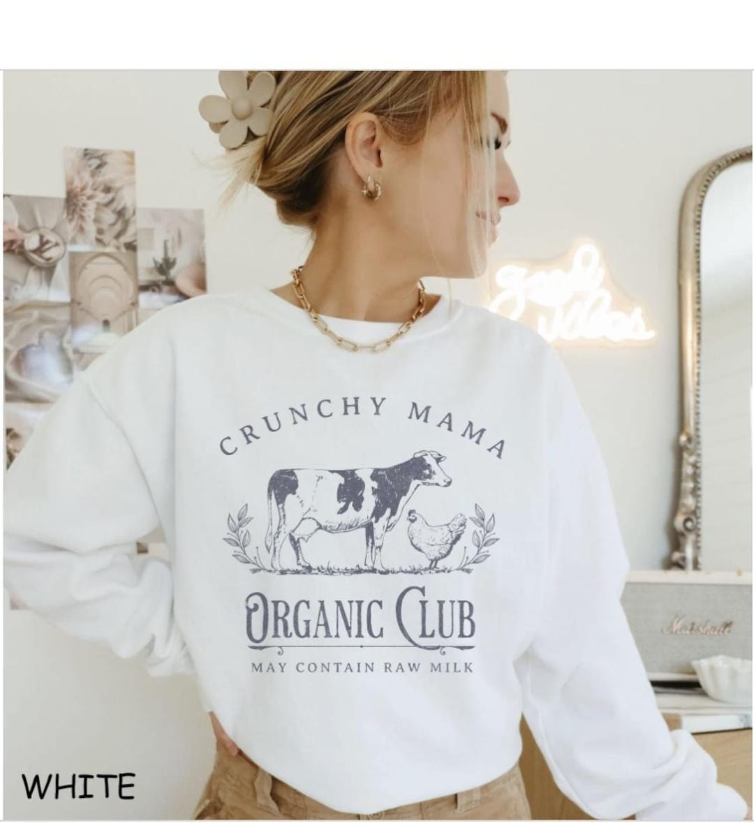 Crunchy Mom Sweater, Natural Mama Gift, I Bake My Own Bread Shirt ...