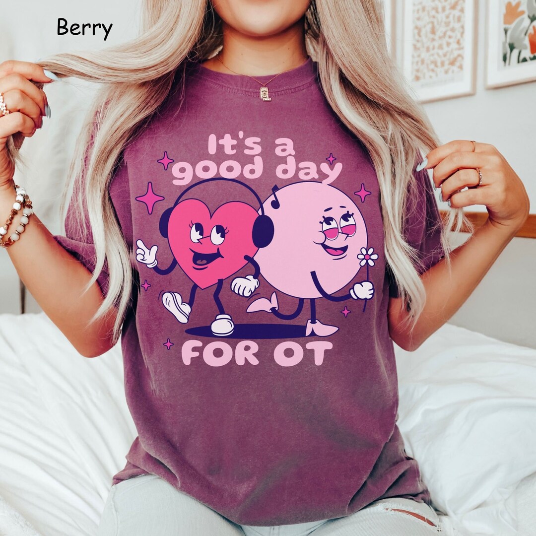 Comfort Colors® Cute Occupational Therapy Shirt, OT Shirt, Occupational ...