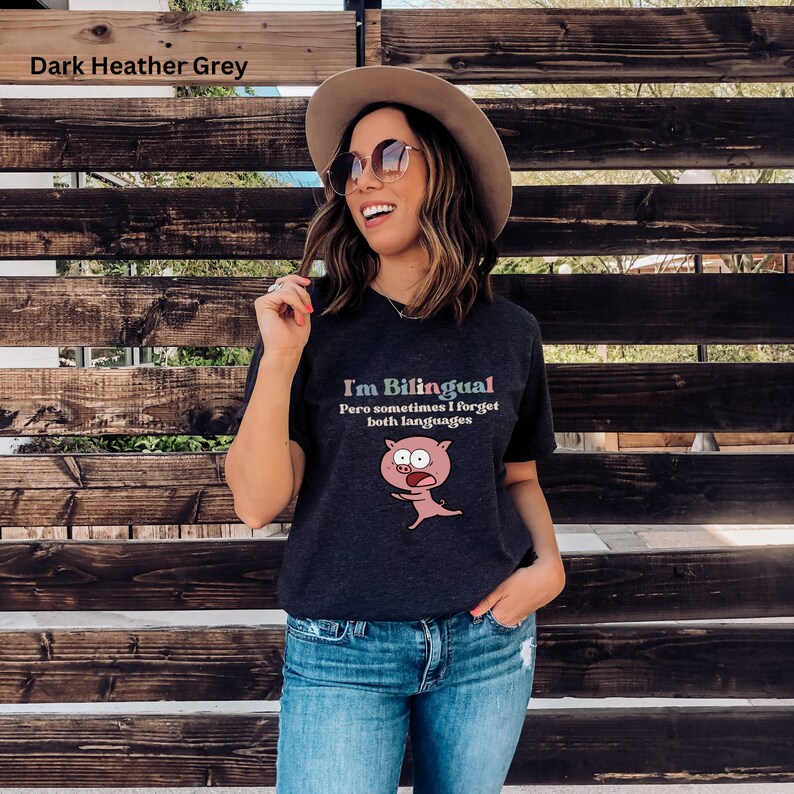 Bilingual Latina Shirt, Funny Spanish Tee, Hispanic Heritage Tshirt ...