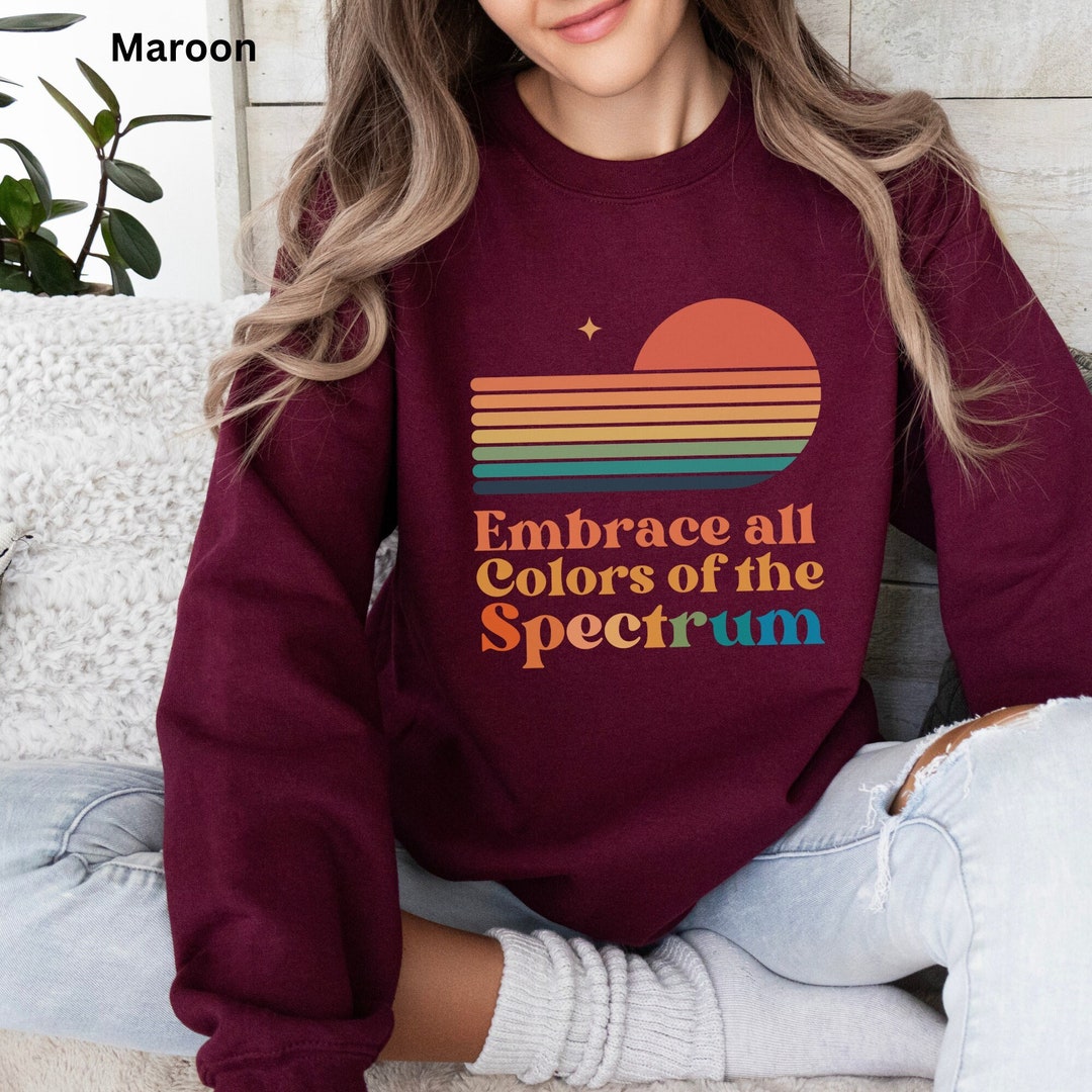 Neurodiversity Sweatshirt, Autism Awareness Sweater, Accept Advocate ...