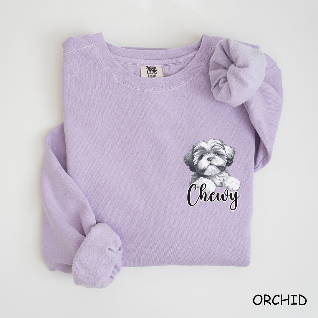 Shih Tzu Gift, Custom Shih Tzu Sweater, Shih Tzu Mom Sweatshirt ...