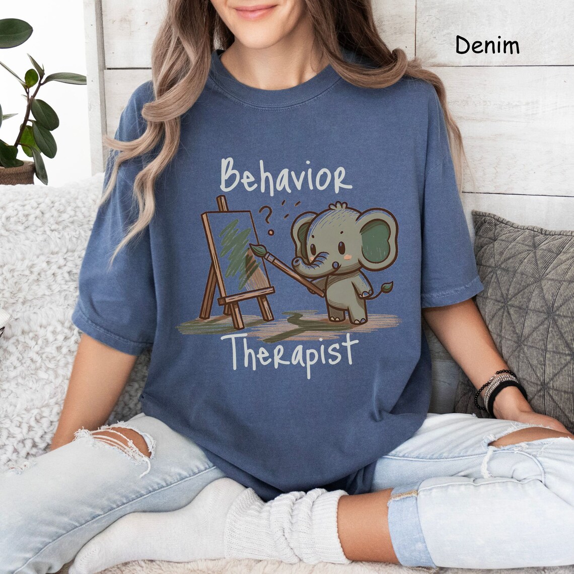 Comfort Colors® ABA Therapy Shirt, Behavior Therapist Tshirt, Cute RBT ...
