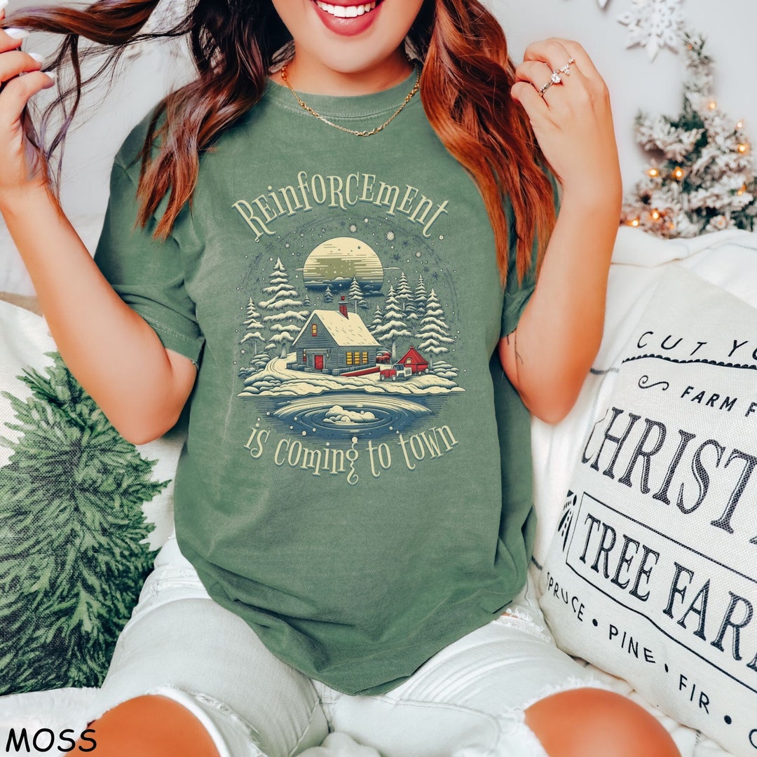 Comfort Colors ABA Therapy Christmas Shirt, Funny Santa Claus Shirt ...