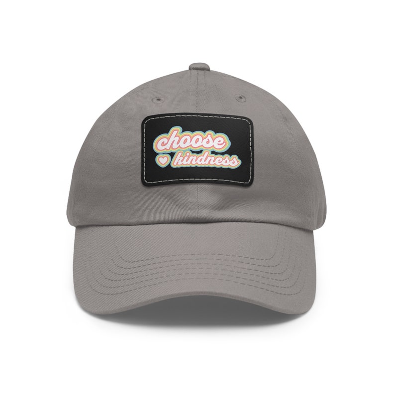 Choose Kindness Hat, Retro Teacher Baseball Cap, Positive Affirmation ...