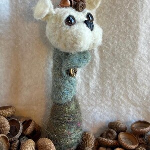 Needle Felted Wool Puppet Decoration - Etsy