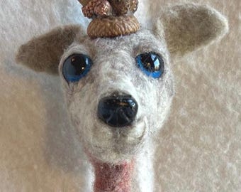 Needle Felted Wool Puppet Decoration - Etsy