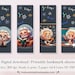 Set of 20 "albert Einstein" Printable Bookmarks, Cartoon Style, High ...