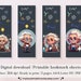 Set of 20 "albert Einstein" Printable Bookmarks, Cartoon Style, High ...