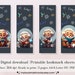 Set of 20 "albert Einstein" Printable Bookmarks, Cartoon Style, Physics ...