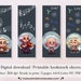 Set of 20 "albert Einstein" Printable Bookmarks, Cartoon Style, High ...