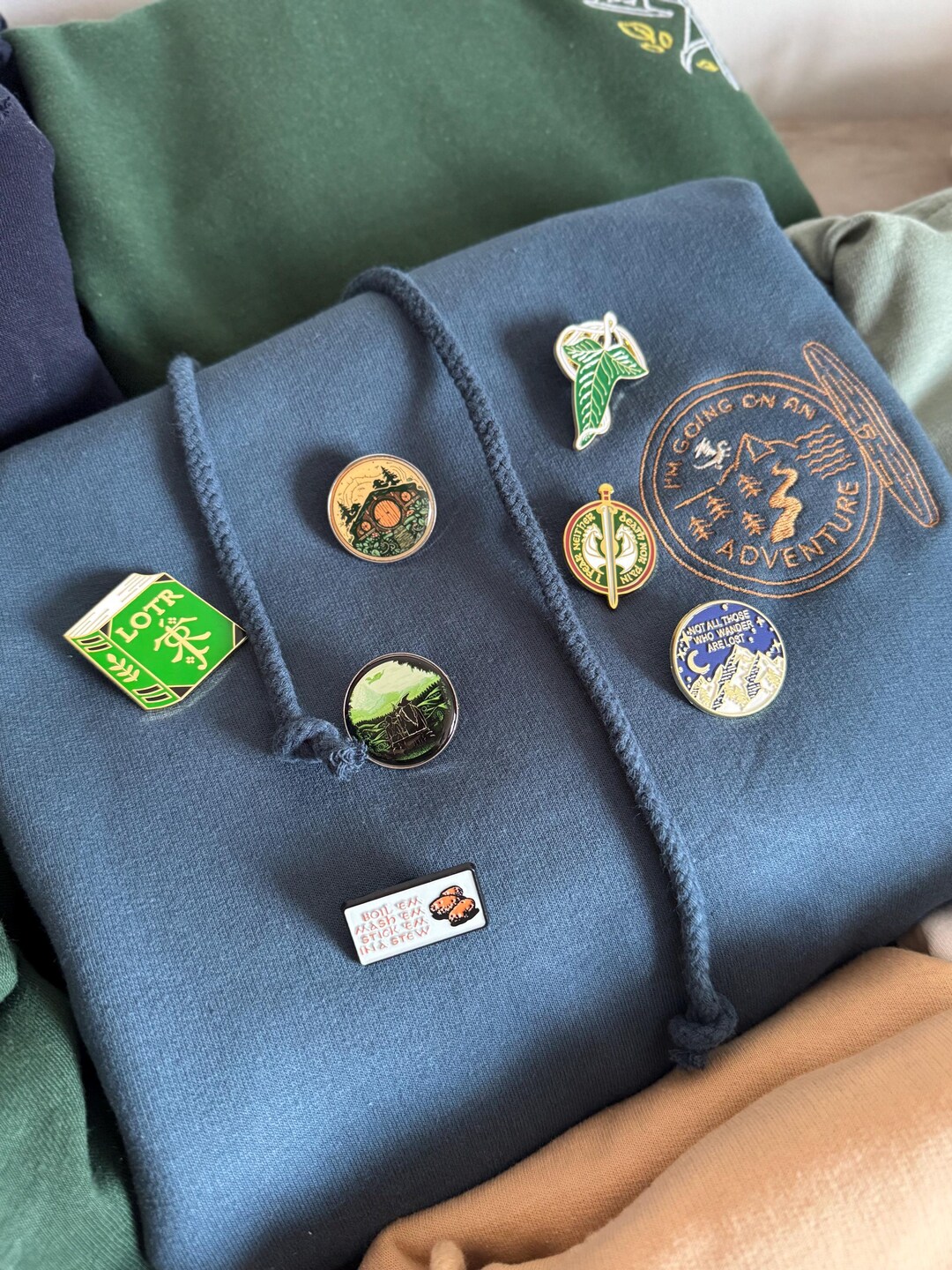 Fandom Pins - Lord of the Rings, Harry Potter, Star Wars, Stranger ...
