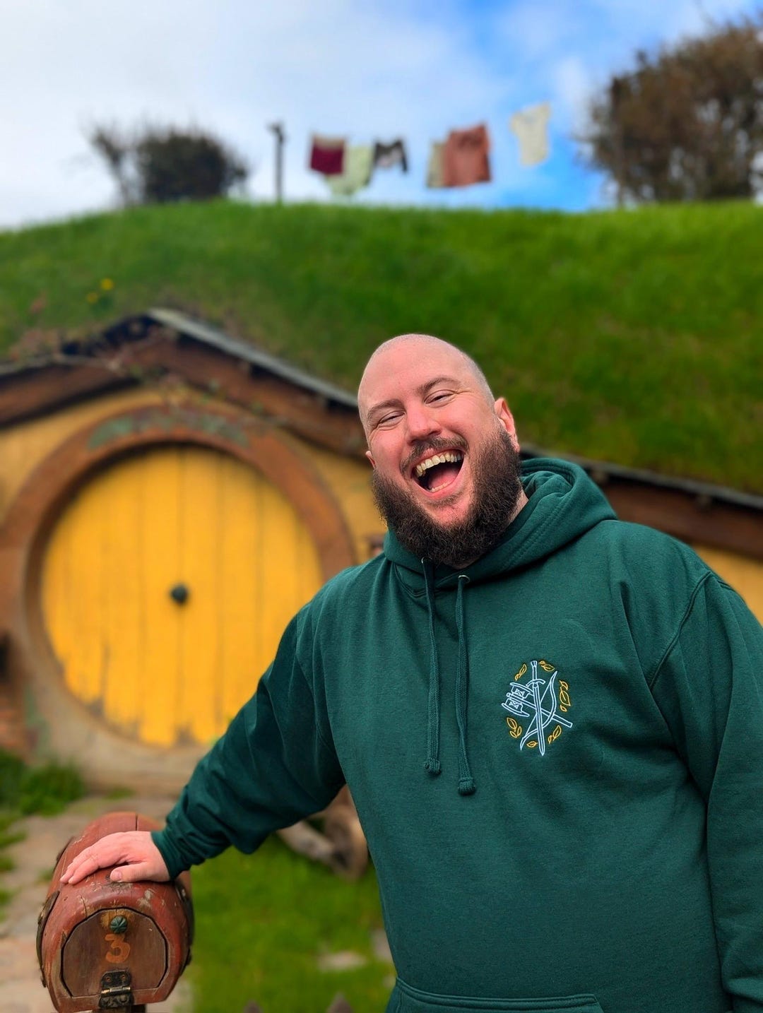 Lord of the Rings Embroidered Sweatshirt | Three Hunters Jumper ...